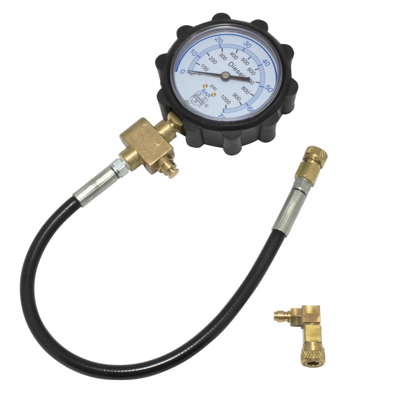 Diesel Compression Tester - Gauge & Hose Assembly