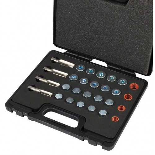 Oil Drain Plug Thread Repair Kit 64 pcs
